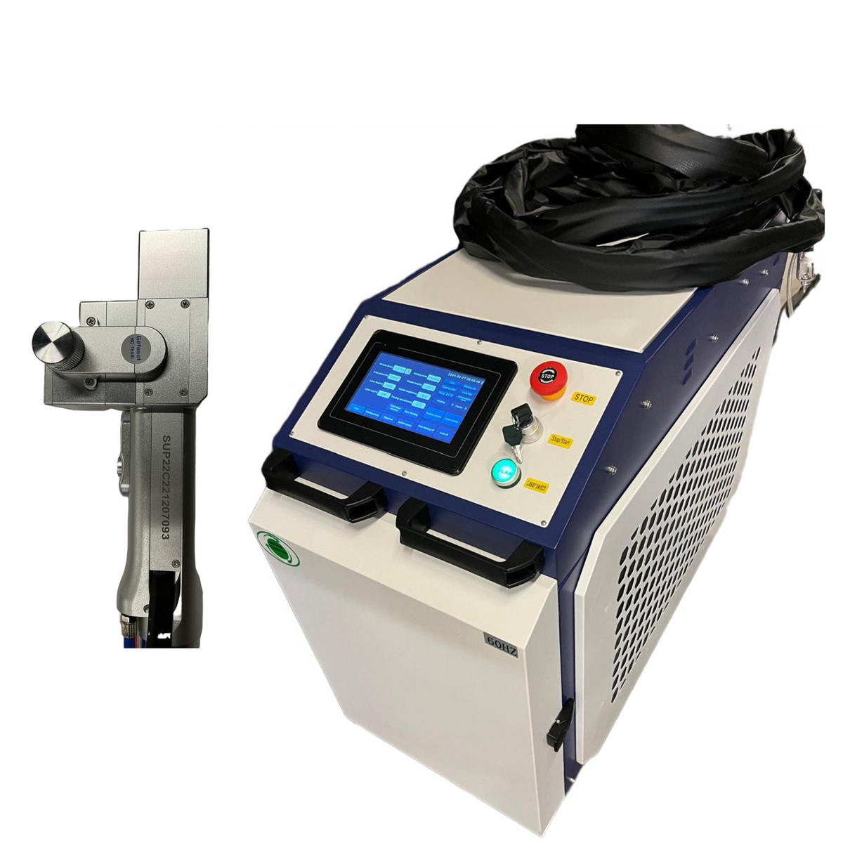 1500W/2000W/3000W Fiber Laser Cleaning Rust Paint Removal Machine ...