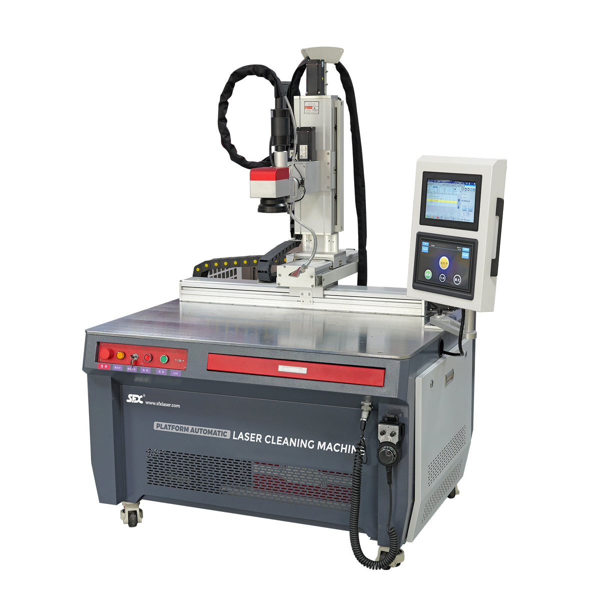 SFX CNC 3-Axis/5-Axis 300W/500W Pulsed Laser Cleaning Machine — Apex ...